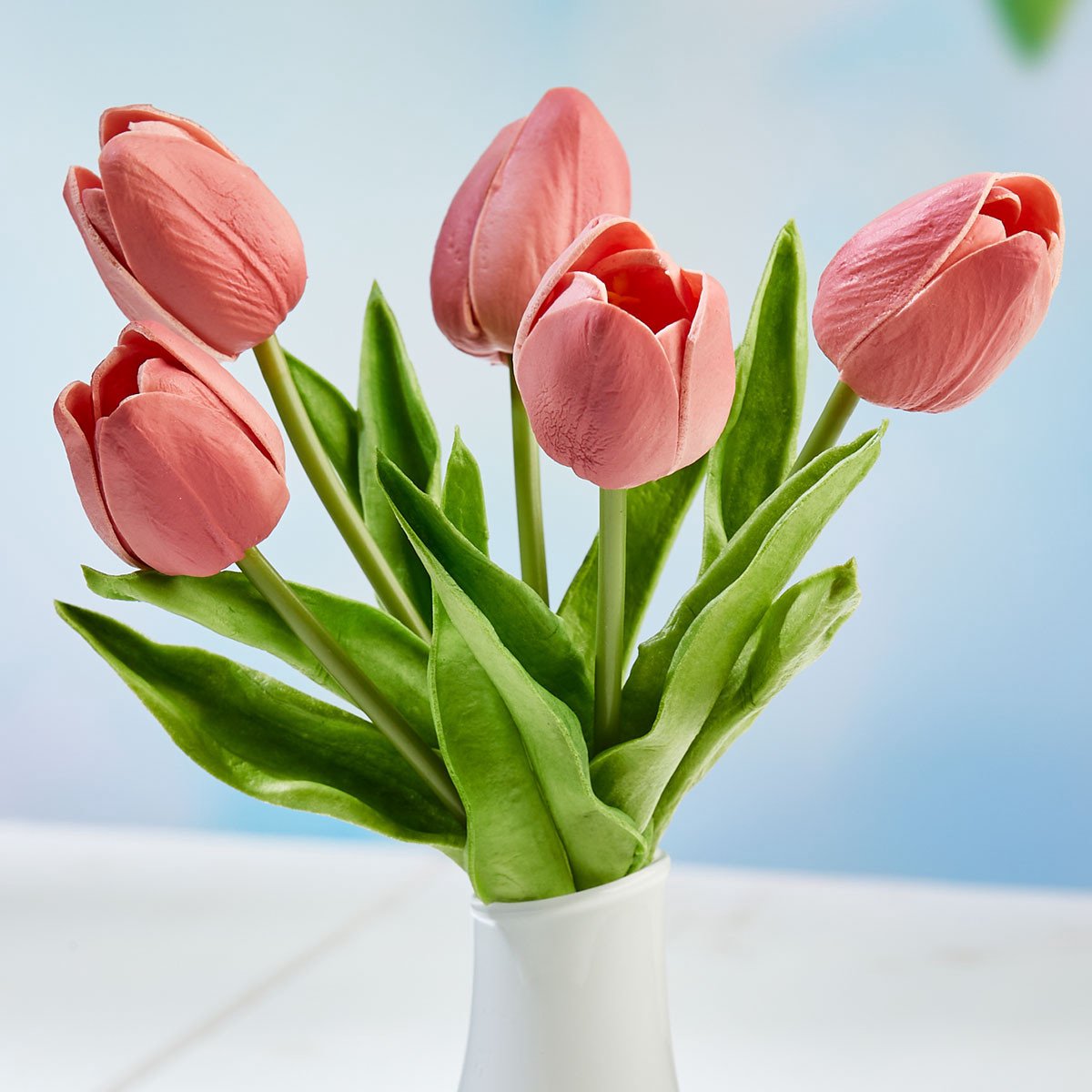 Boeket tulpen , roze | bol