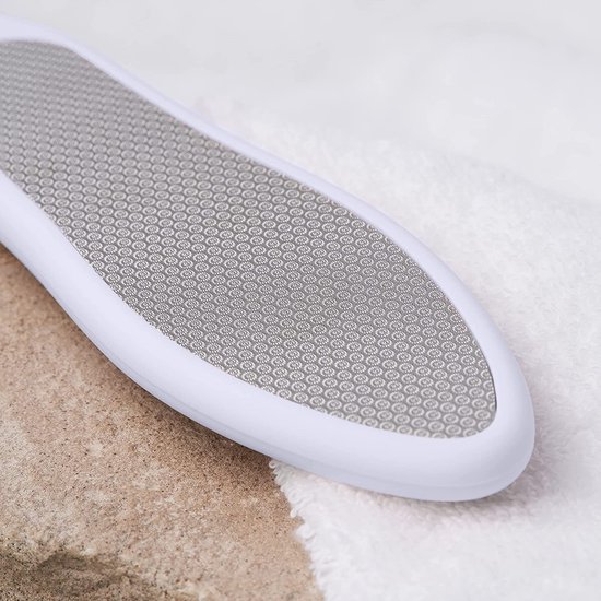 Pedicure Voetvijl. Professionele 3-in-1 Eeltverwijderaar met Mini-vijl ...