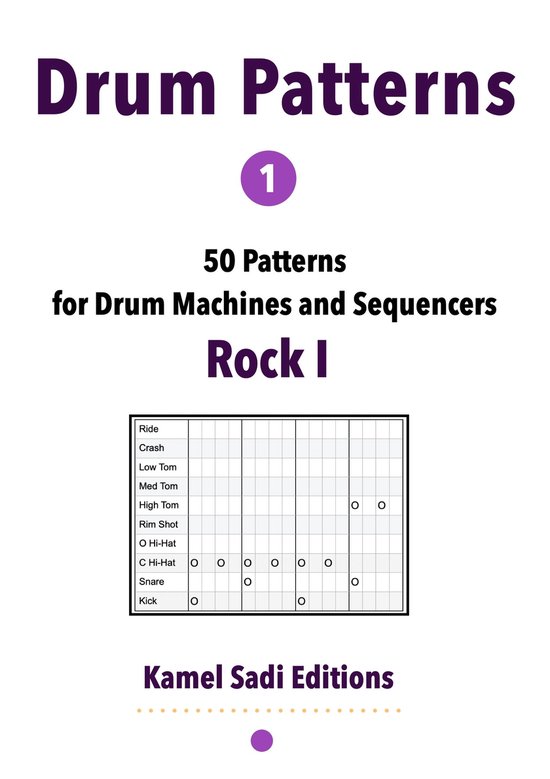 Drum Patterns 1 - Drum Patterns Vol. 1 (ebook), Kamel Sadi ...