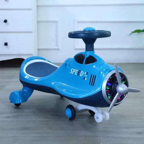 Vélo Russle Balance - 4 roues bleu | bol.com