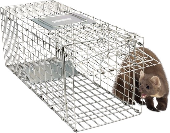 Marter Levende Val Kooi - Diervriendelijke Vangkooi voor Marters ...