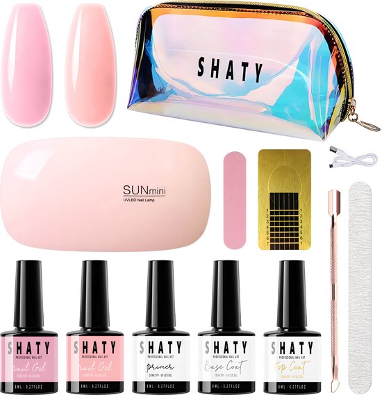 SHATY® BIAB Starter pakket - Builder in a bottle - BIAB nagellak - BIAB ...