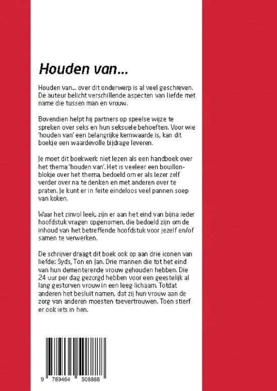 Houden van..., Ruud Boerman | 9789464508888 | Boeken | bol.com