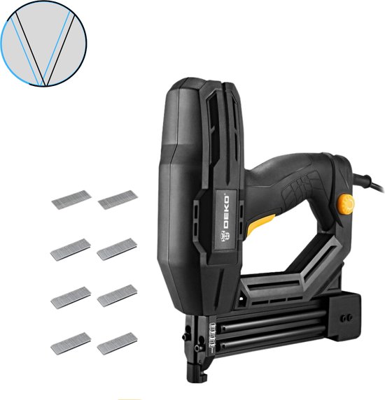 Nietpistool – Nagelpistool Elektrisch – Tacker Eenvoudige Bediening ...
