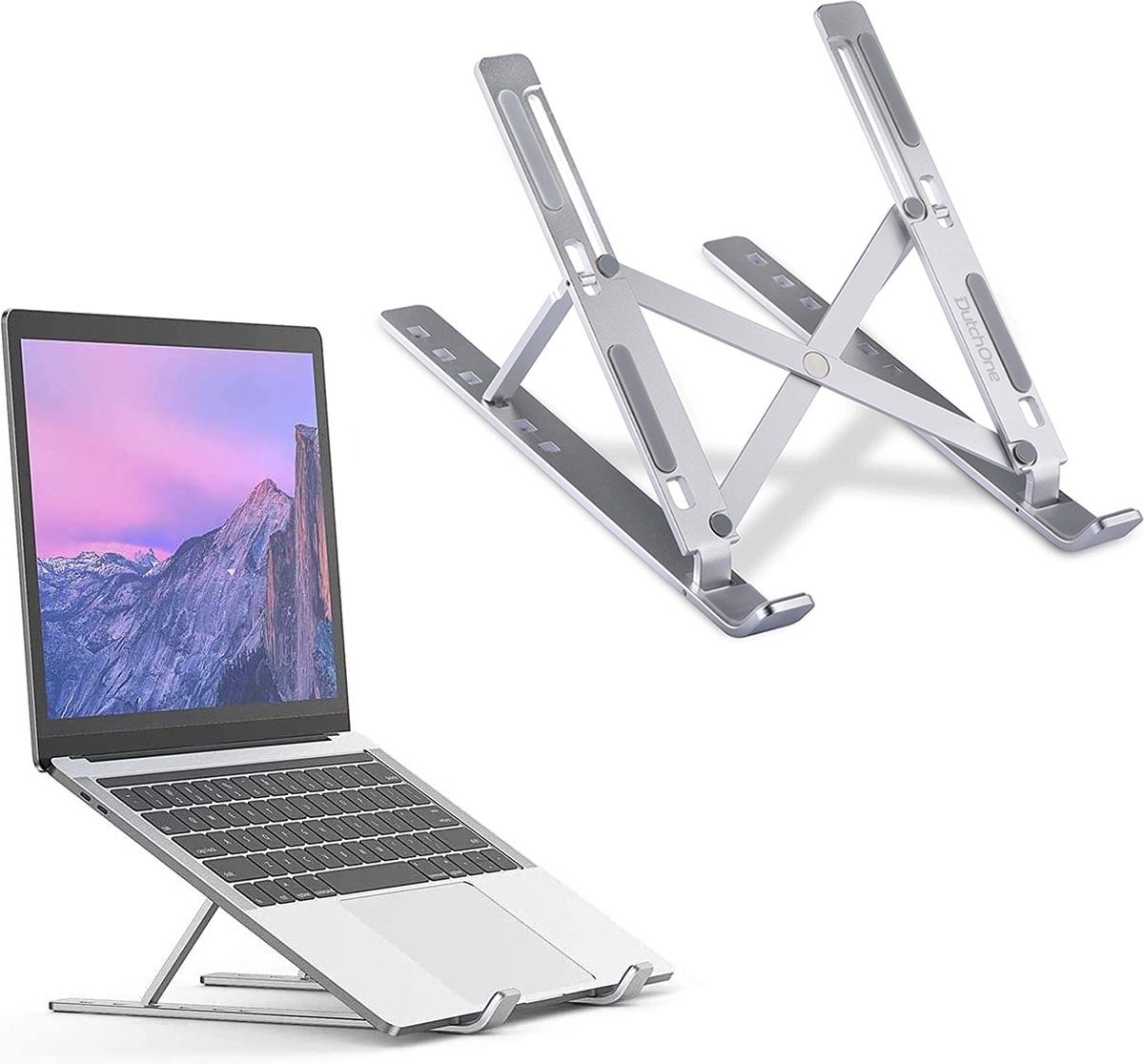 Laptop standaard verstelbaar universeel - Laptop houder - Laptopsteun ...