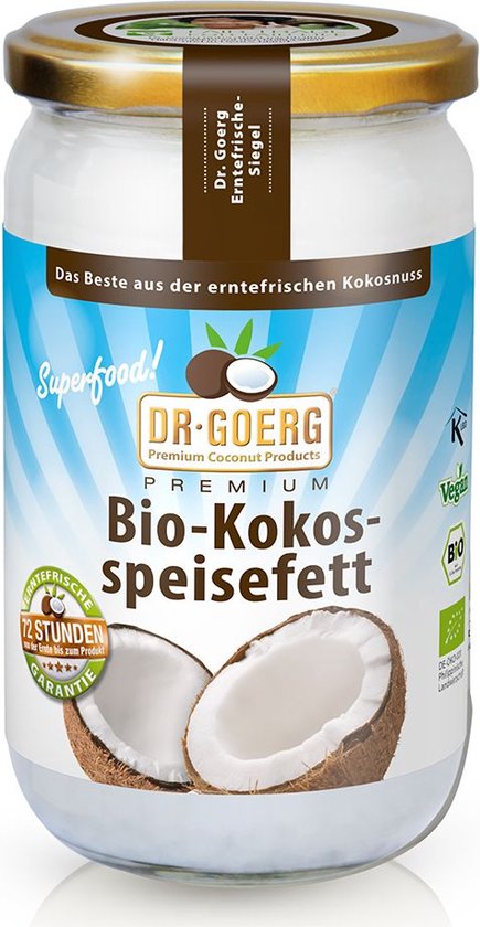Dr.goerg Premium kokosolie ontgeurd bio 500 ml | bol