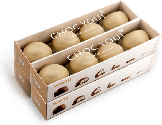 Stephan Destrooper Melo cake White 4x4 verpakking | bol