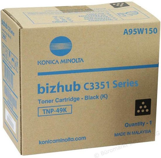 Toner Konica Minolta TNP49K Zwart | bol.com