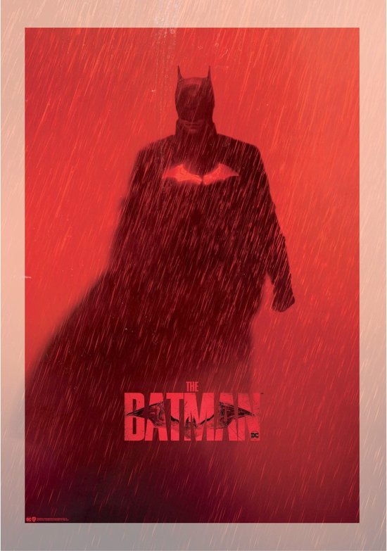 DC Comics Batman Poster -L- The Batman - Red Rain Rood | bol