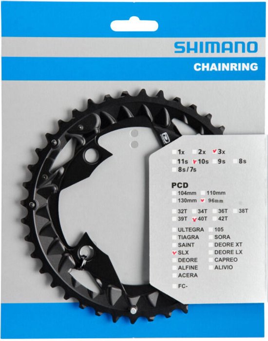 Shimano Kettingblad 40T Deore FC-M612 FC-M622 | bol