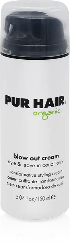 Pur hair - Creme Leave-In Organic Blow Out, 150ml | bol