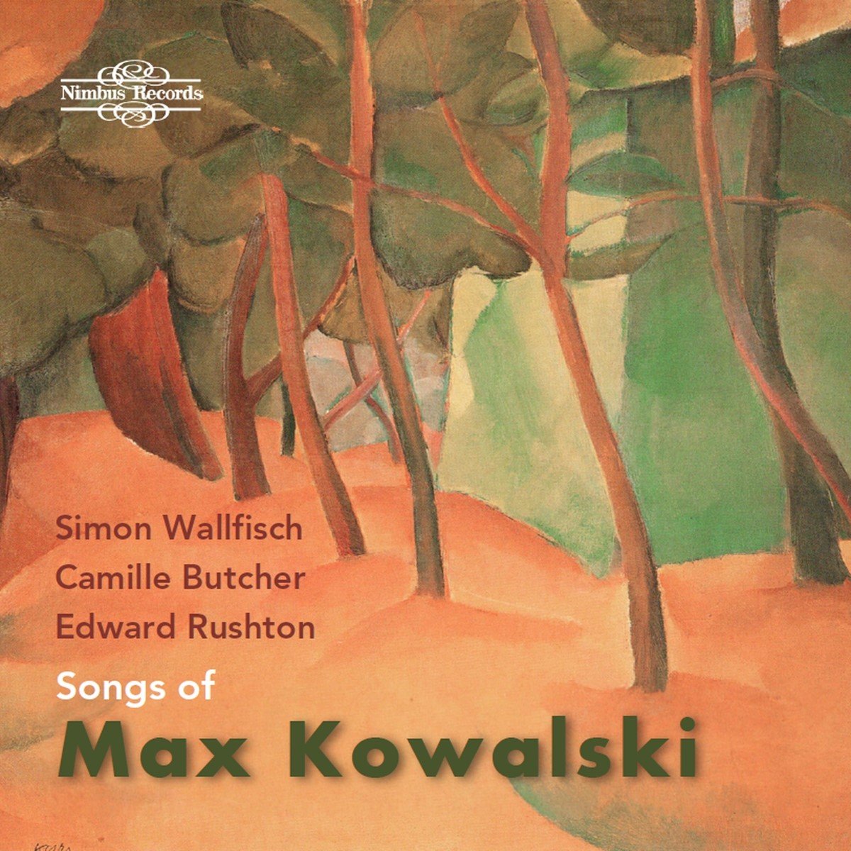Simon Wallfisch, Camille Butcher, Edward Rushton - Songs Of Max Kowalski (CD), Edward... | bol