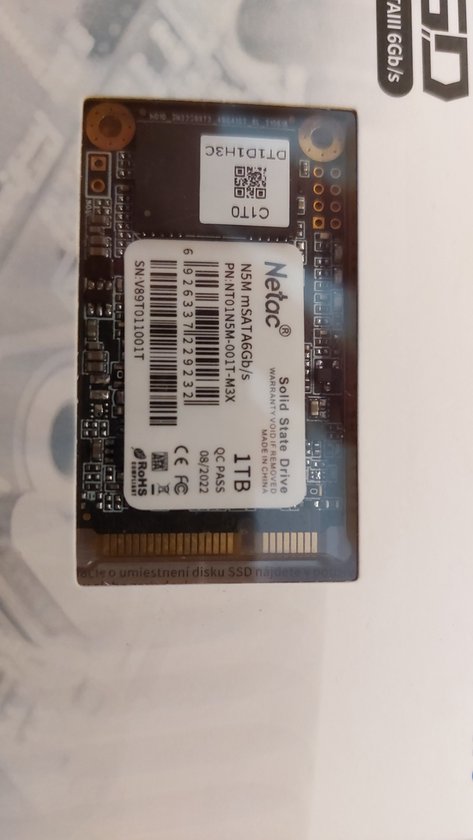 Netac 1TB, NETAC N5M - MSATA SATAIII SSD | bol