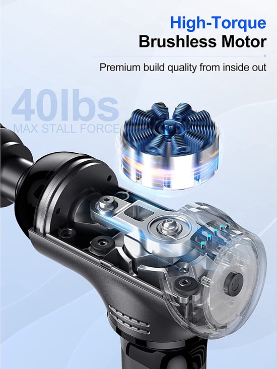 Plugstore - Massagegeweer, Bob and Brad T2 Massage Gun Percussie Deep ...