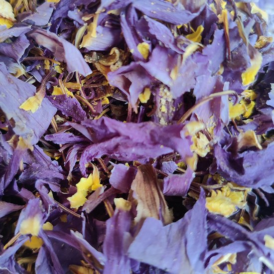 Koning Import Blauwe lotus thee - Vermalen lotusbloem voor meditatie ...