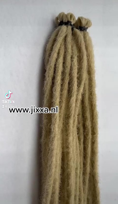Dreadlocks SE 613 blond 10 stuks - Gehaakte dreadlocks - Dreadlocks single ended -... | bol