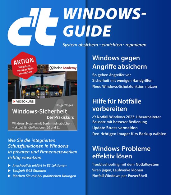 c't Windows-Guide 2023 (ebook), C'T-Redaktion | 9783957883339 | Boeken | bol