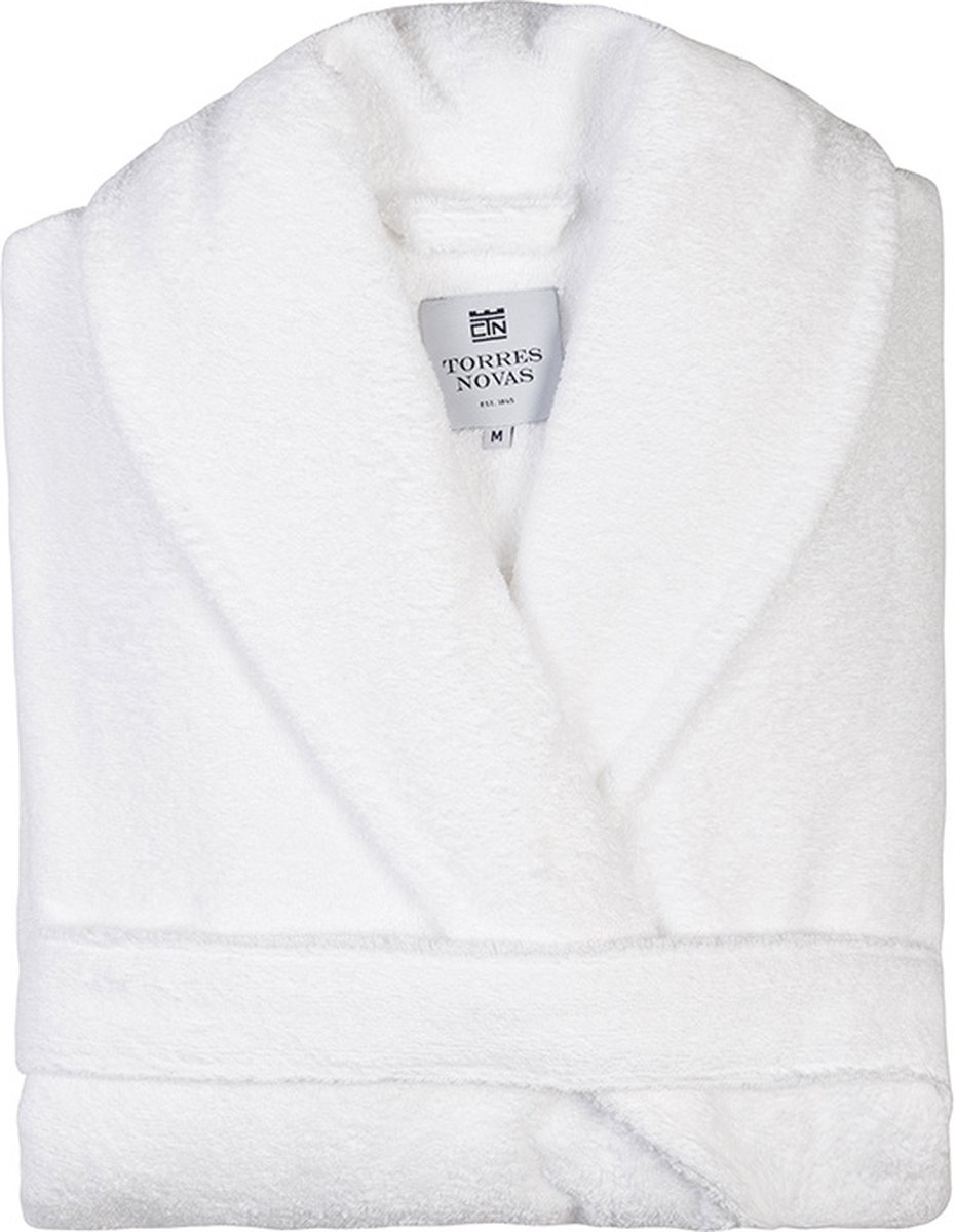 Torres Novas 1845 Badjas Wit - Medium - Unisex - 100% Katoen | bol
