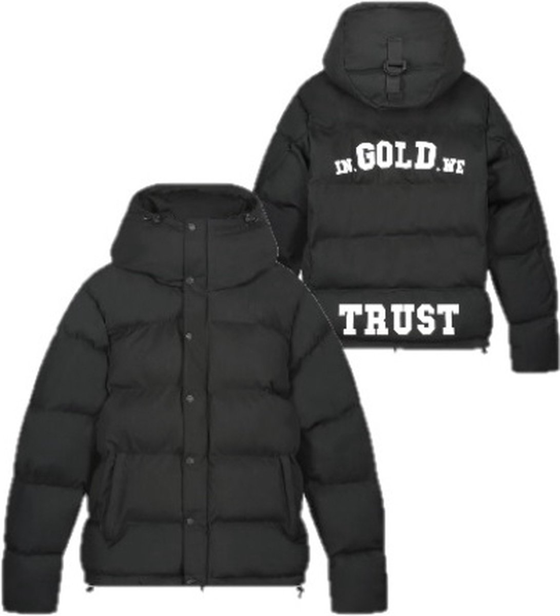 In Gold We Trust The Storm 2.0 Parka Winterjas KIDS Zwart - Maat: 116 ...
