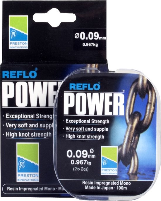 Preston Reflo Power 0.10 mm 1.205kg | bol.com