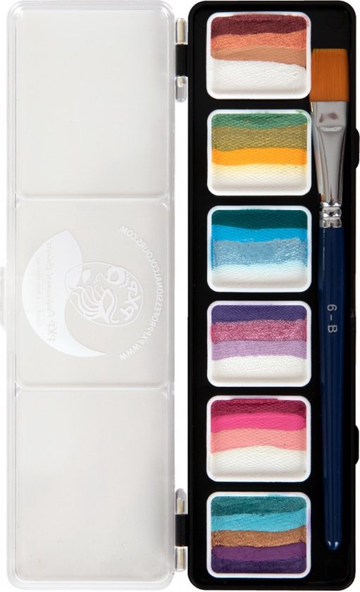 PXP Professional Colours by Ilse Kusters Fairy Tale Palette one stroke ...