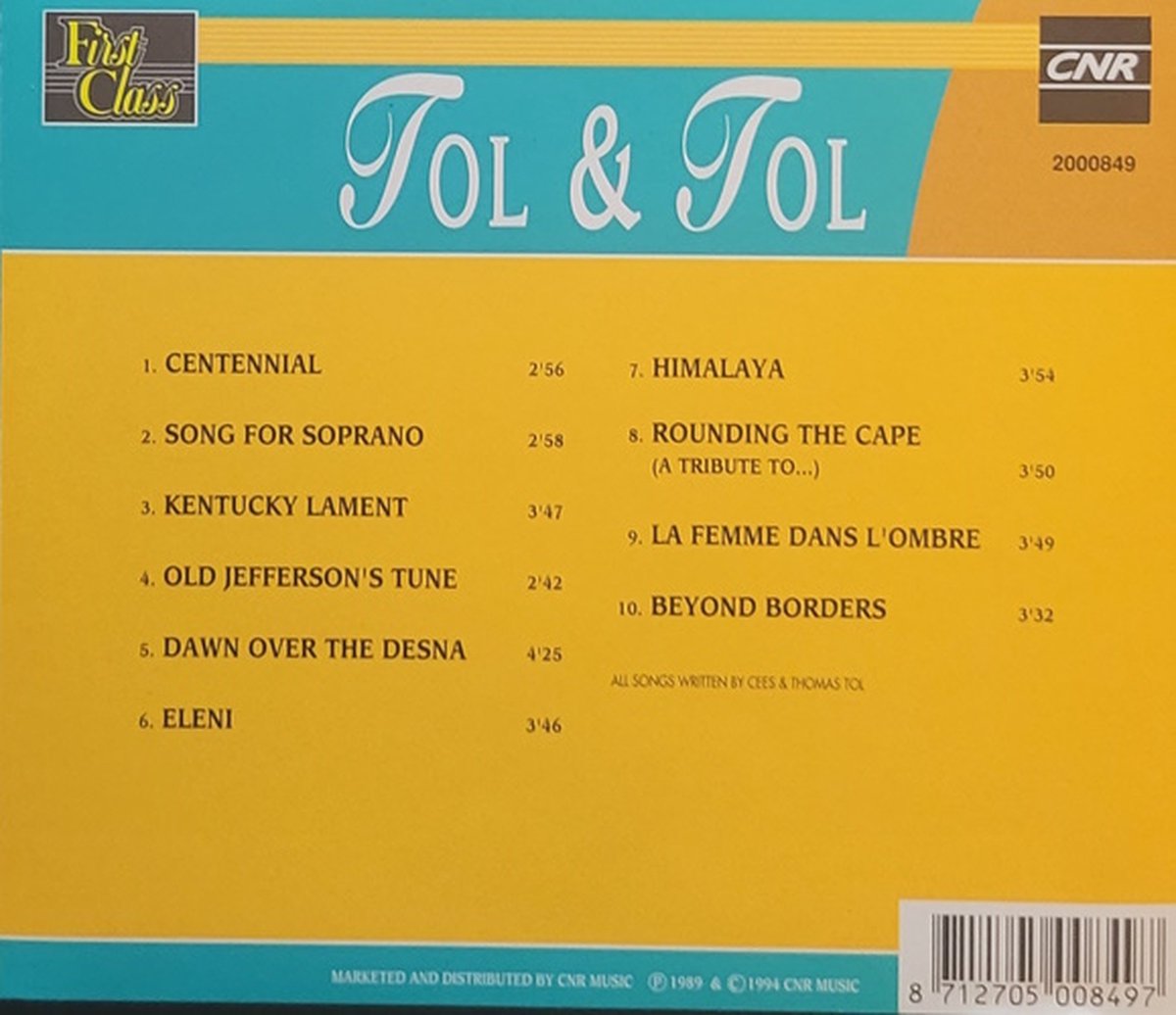Tol & Tol, Tol & Tol | CD (album) | Muziek | bol