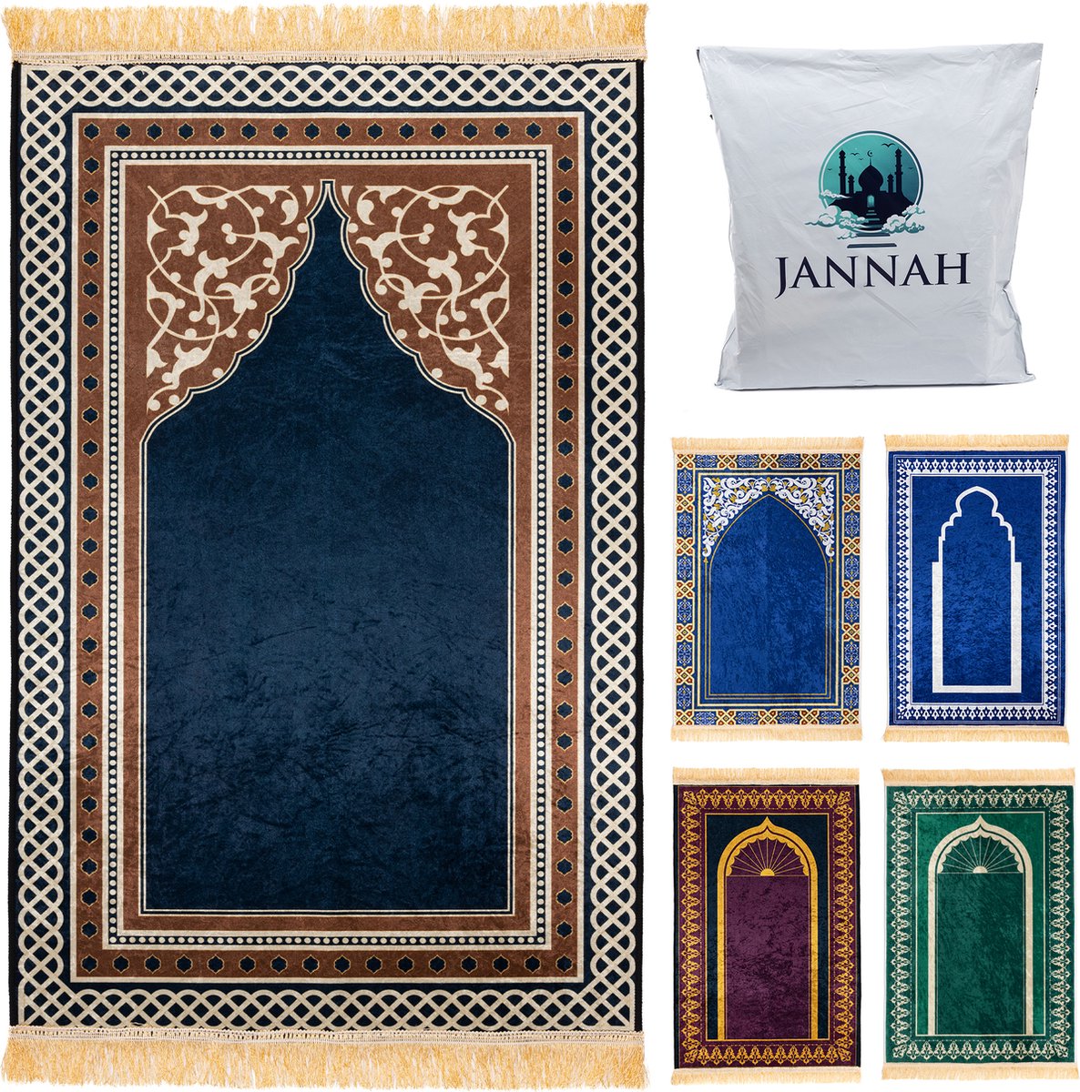 Jannah Islamitisch Gebedskleed - Gebed Kleed - Gebedskleed Islam ...