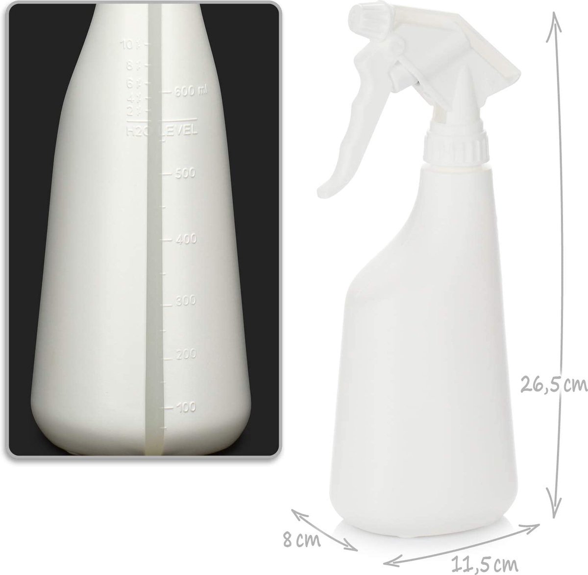 3 x bloemensproeier, spuitfles voor het bewateren van planten ...