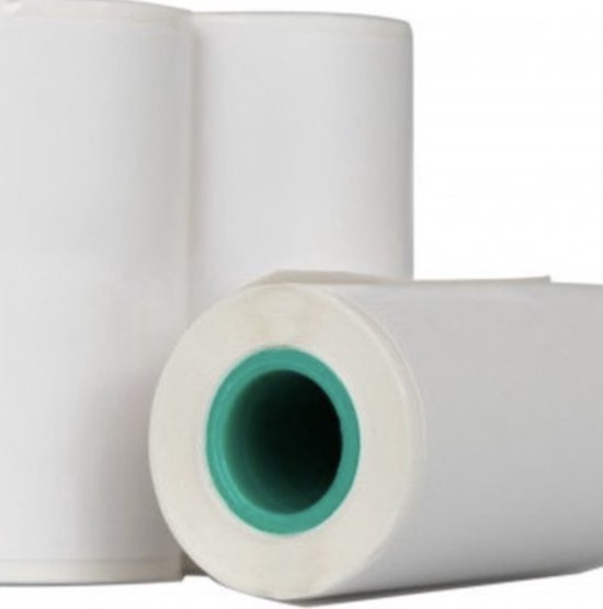 3 Sticker Rollen- Wit papier- Fotopapier rollen- Label papier rollen ...