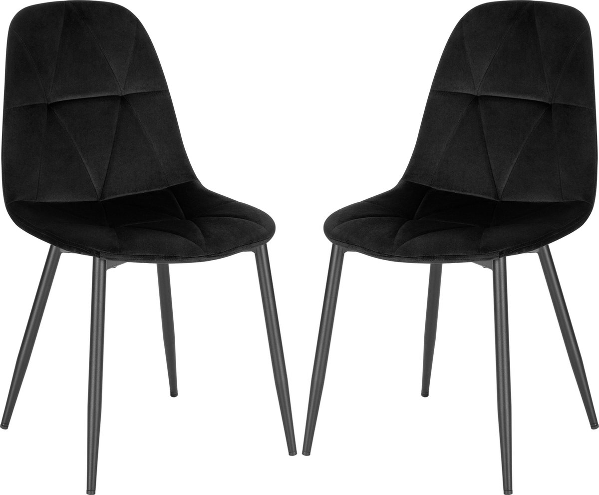 Set van 2 Stoelen - Luxe Eetkamerstoel - Eetkamerstoelen - 2 stoelen ...