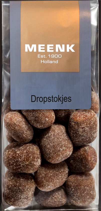 Meenk - Dropstokjes - 180 gram | bol