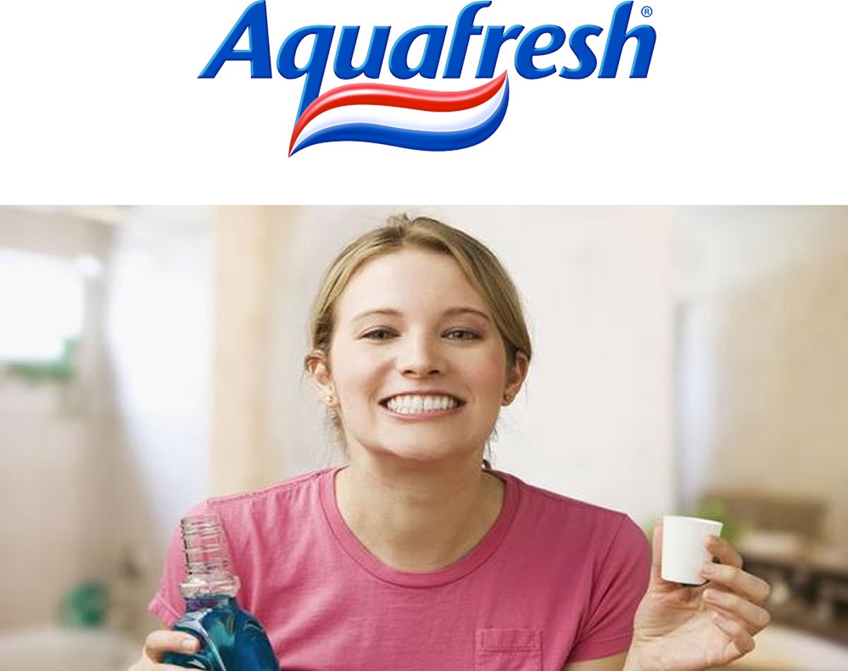 Aquafresh - Ultimate - Sparkling Peppermint - Mondwater - 6x 500 ml ...
