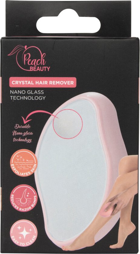 Peach Beauty Crystal Hair Remover - Pijnloos & herbruikbaar | bol