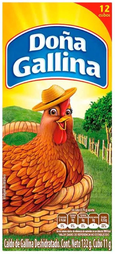 Doña Gallina sopita 12 tableta | bol