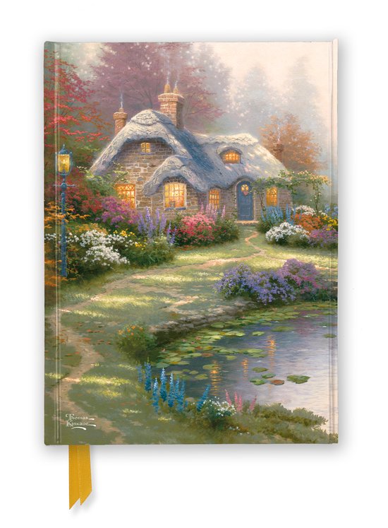 Flame Tree Notebooks- Thomas Kinkade: Everett’s Cottage (Foiled Journal ...