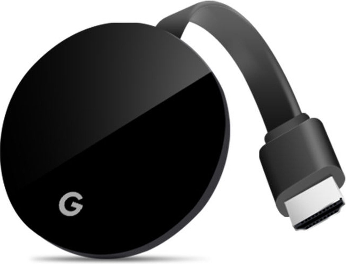 Google Chromecast Pro - Media Streamer - HD - 4K | bol.com