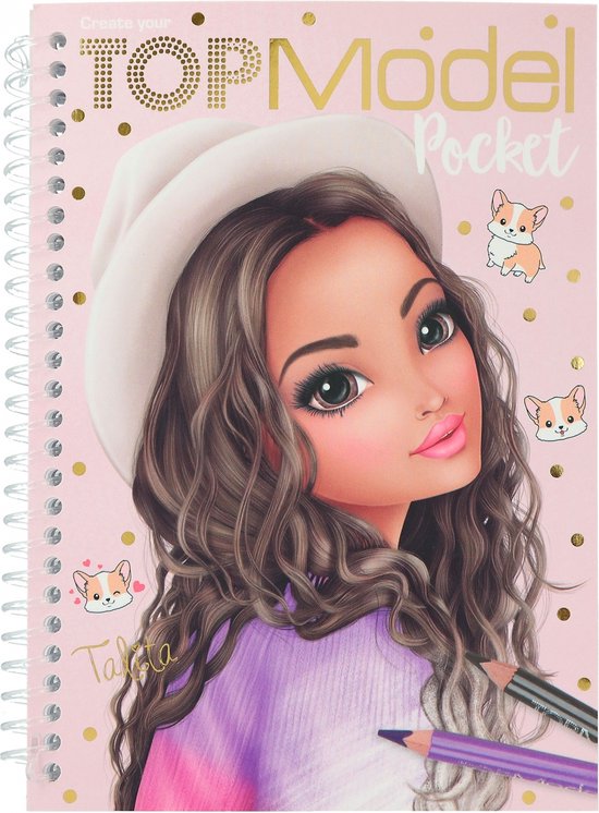 Depesche - TOPModel pocket kleurboek | bol