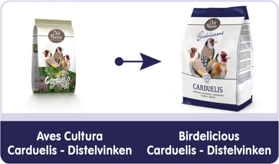 Deli Nature Aves Cultura Carduelis Distelvinken 0,75 kg | bol