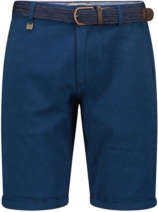 Geographical Norway Chino Bermuda Met Stretch Podex Navy - S | bol