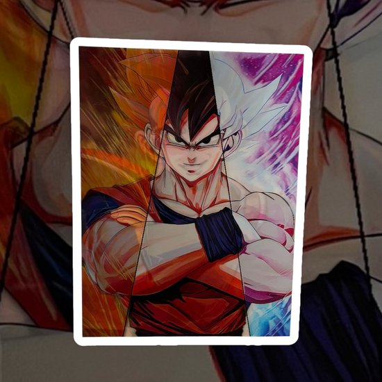 Dragon Ball Z | 3D Poster | Goku | Vegeta | Anime | Poster | DBZ | bol.com