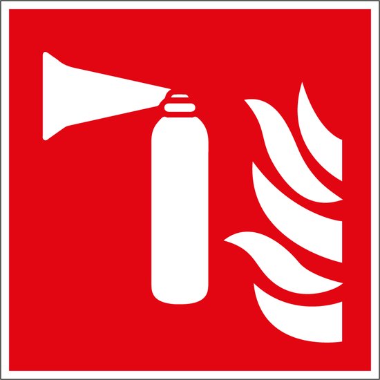 Misthoorn sticker 50 x 50 mm - 10 stuks per kaart | bol