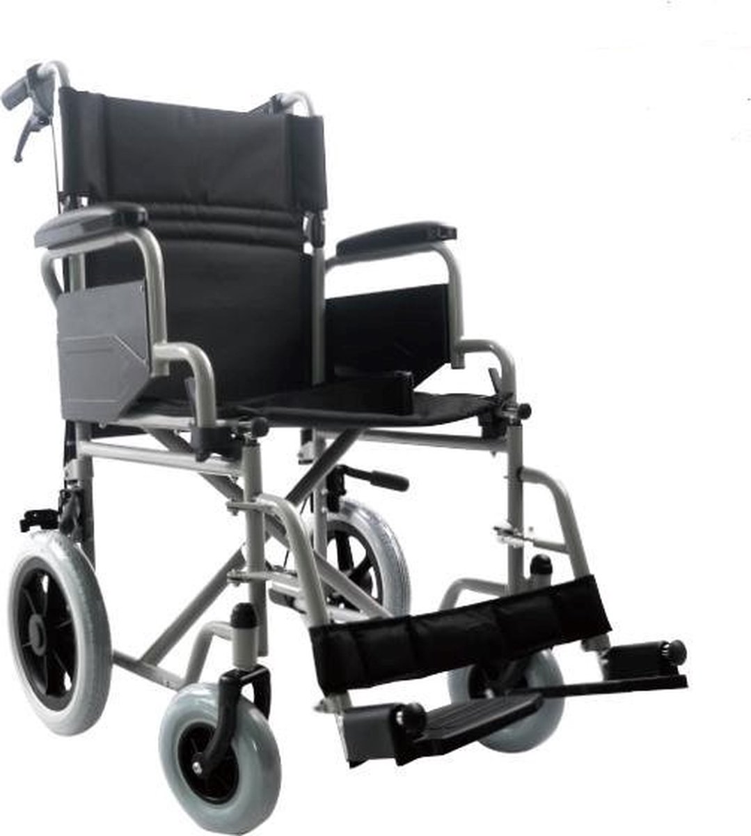 Transport Rolstoel Plaza PL2 Rood Zitbreedte 45 cm Dubbel Opvouwbaar ...