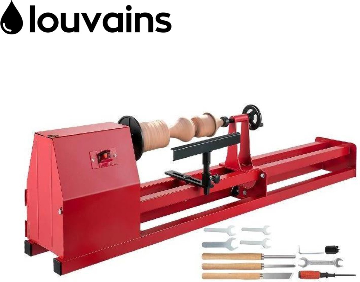 LOUVAINS® Houtdraaibank - Houtdraaien - Woodturning - Mini Draaibank ...