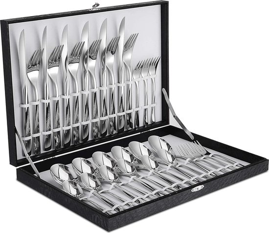 Plugstore - Velaze 30-delige bestekset, 18/10 roestvrijstalen ...