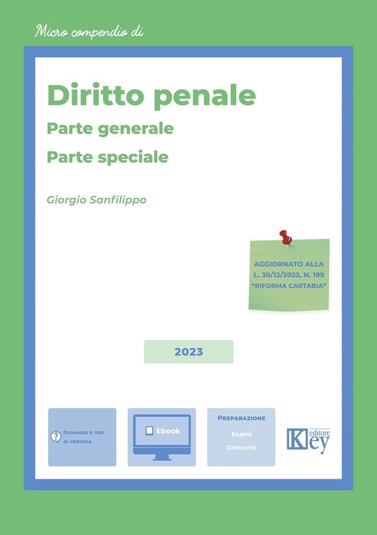 Micro compendio - Diritto penale Parte generale – Parte speciale (ebook), Giorgio... | bol.com