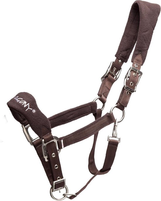 Pagony Halster Reno - Maat: Full - Bruin - Nylon | bol