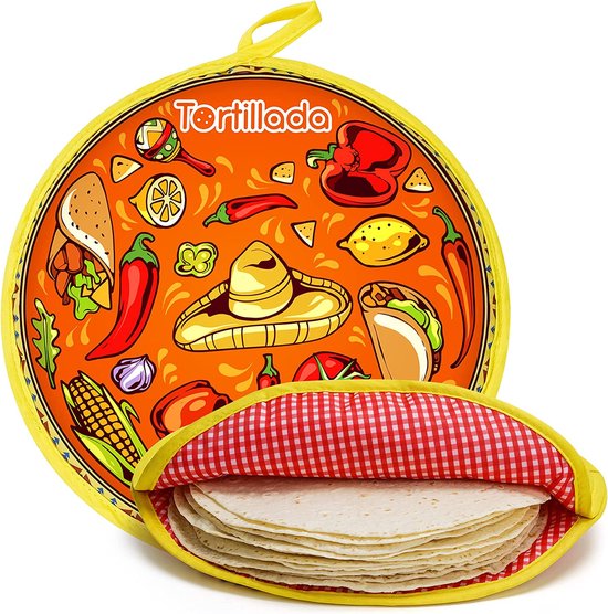 Tortilla Warmer / stoffen zak - warmerzak \ cloth bag - warmer bag ...