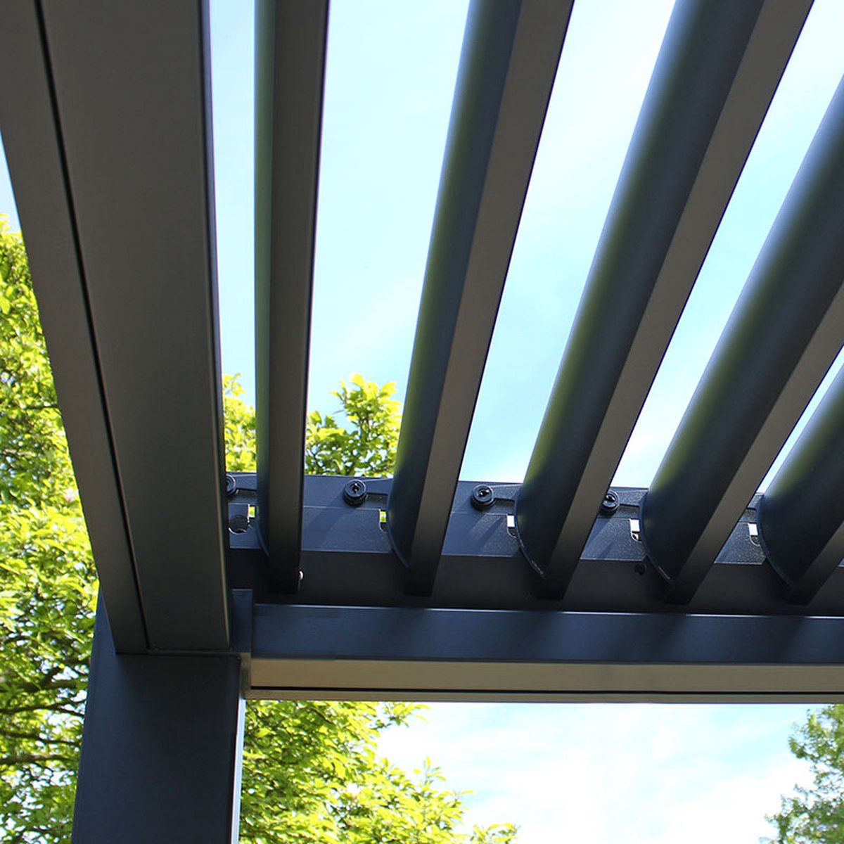 Pratt & Söhne Pergola Rivièra 4x3 m - Moderne terrasoverkapping met ...