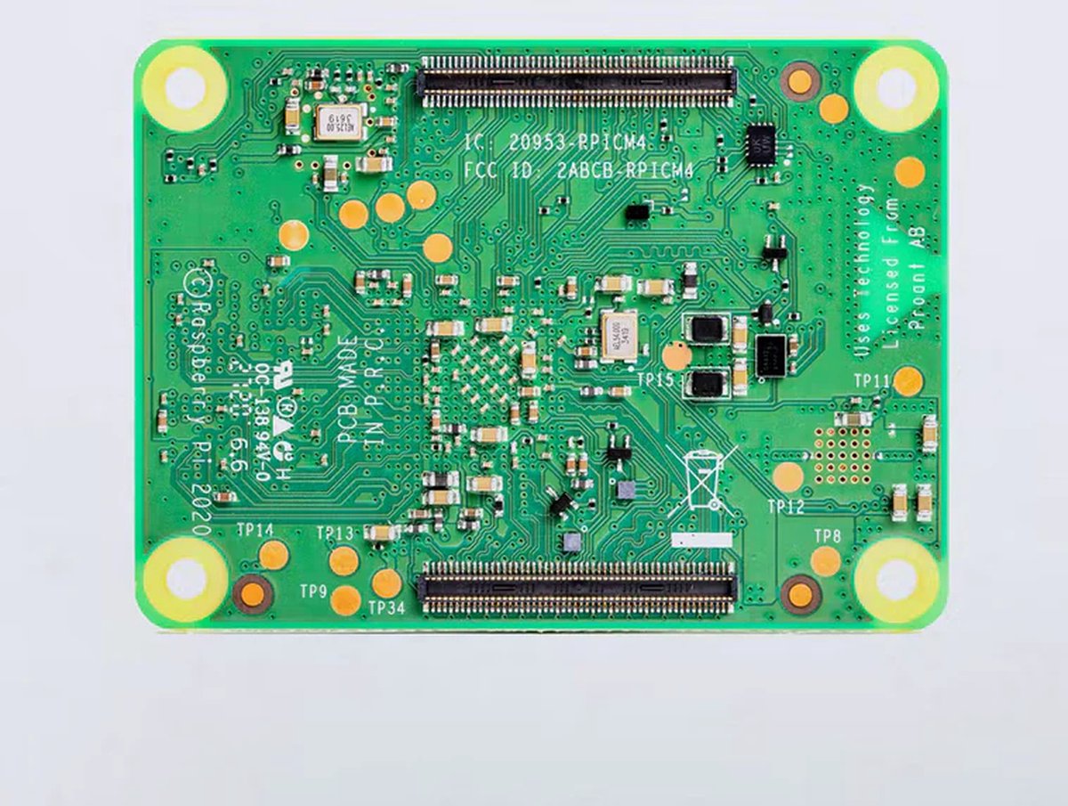 Raspberry Pi Compute Module 4 Cm4101032 Rpi Cm4 1 Gb Ram 32 Gb Emmc Wifi