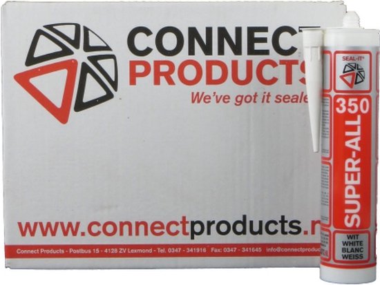 Connect Products - Super-All 350 - Kit - Lijm - Hybride - 12 STUKS | bol